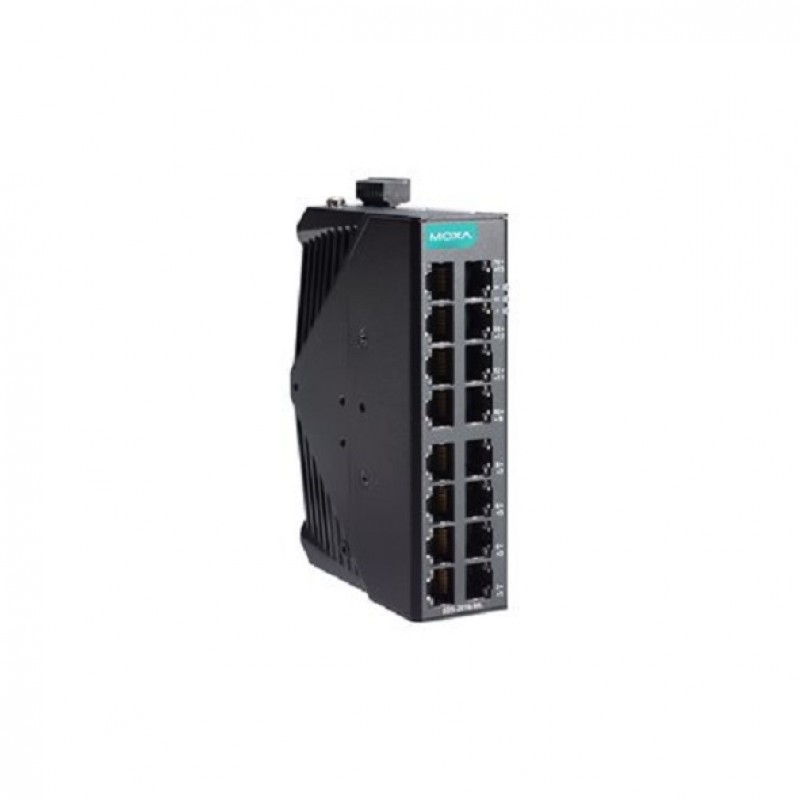 MOXA EDS-2016-ML Unmanaged Ethernet Switch | Easy World Automation