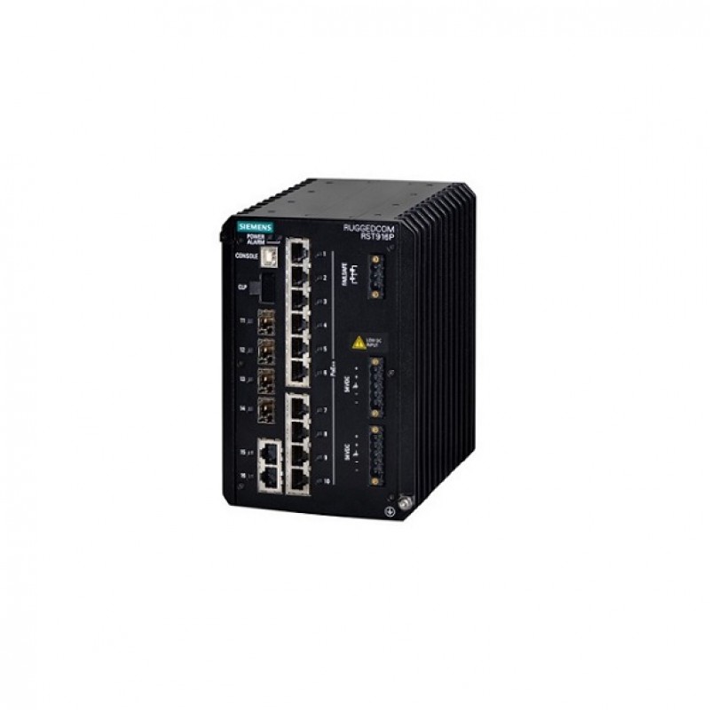 Easy World Automation | SIEMENS RUGGEDCOM RST916P Ethernet Switch