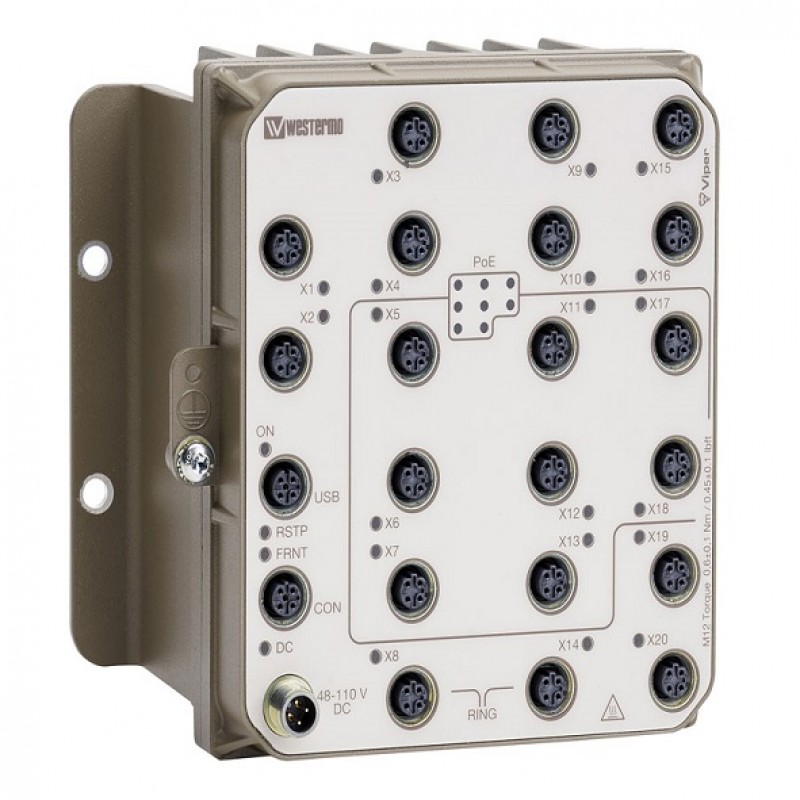 Westermo Viper-120A-P8-HV Managed Ethernet Switch | Easy World Automation