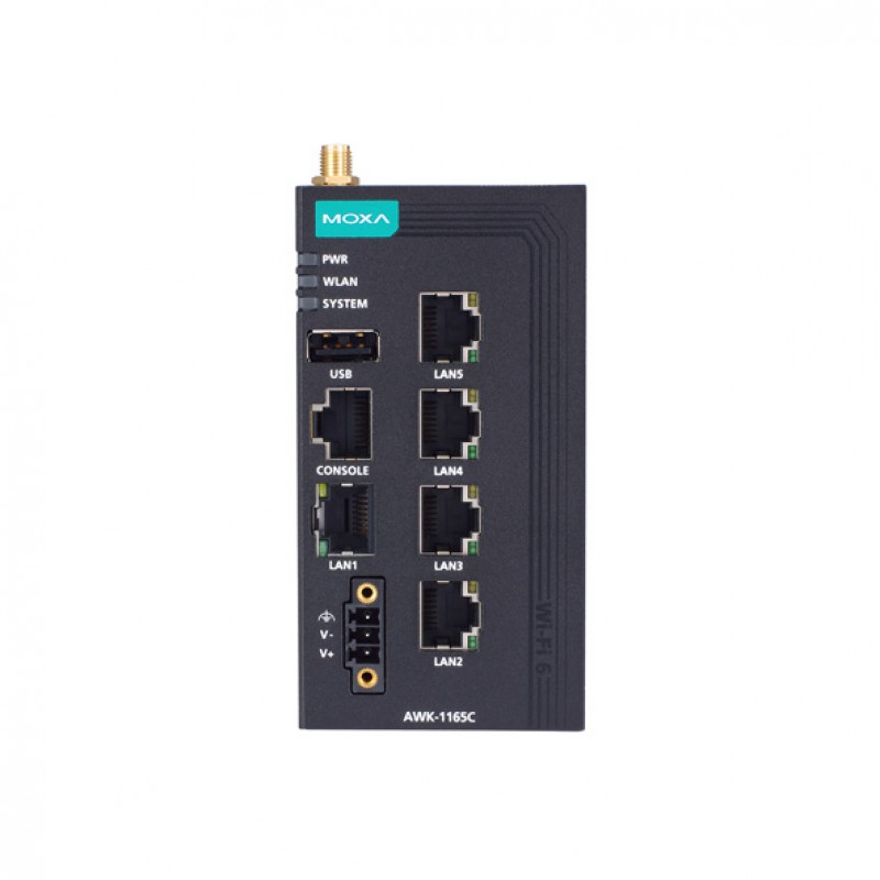 MOXA AWK-1165C-US-T Wireless Client | Easy World Automation