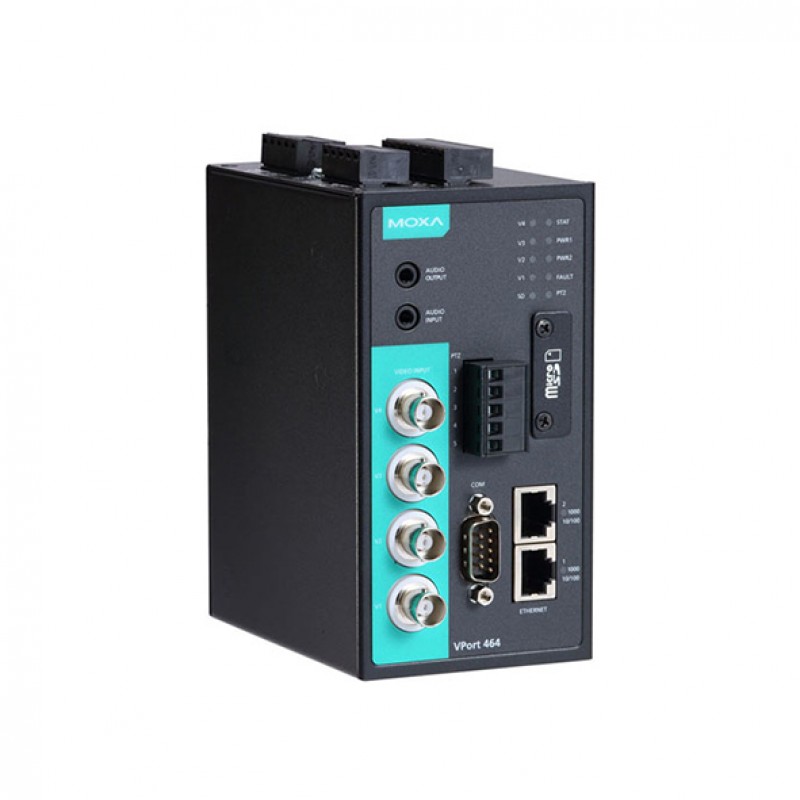 Moxa VPort 464-T Video Servers | Easy World Automation