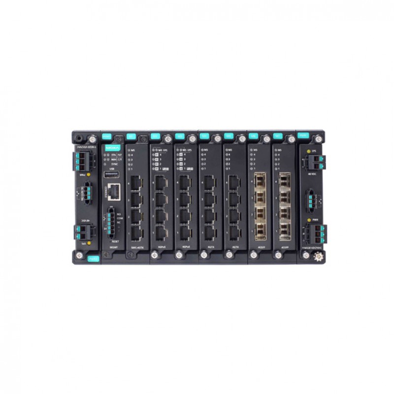 MOXA MDS-G4028-L3 Modular Managed Ethernet Switch | Easy World Automation